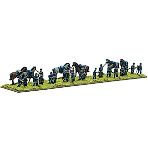 Black Powder Epic Battles American Civil War Union Cavalry & Zouaves Brigade Military Table Top Wargaming Plastic Model Kit 312004001
