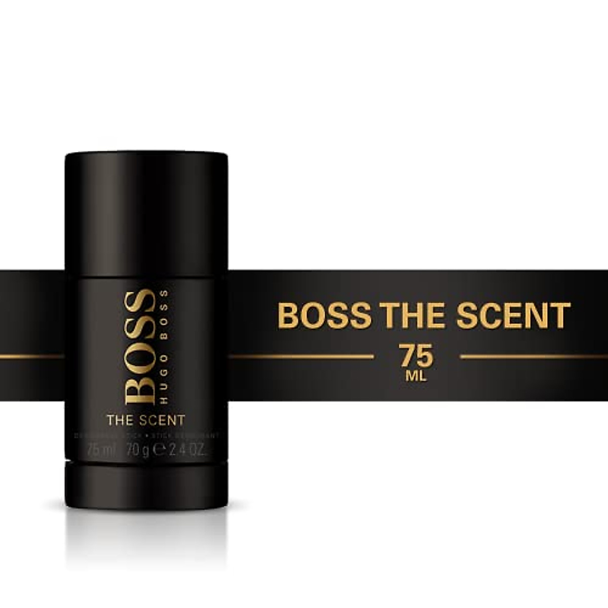 Hugo Boss The Scent Deodorant Stick for Men – With Notes of Ginger, Maninka Fruit & Leather Accords – 2.4 oz.