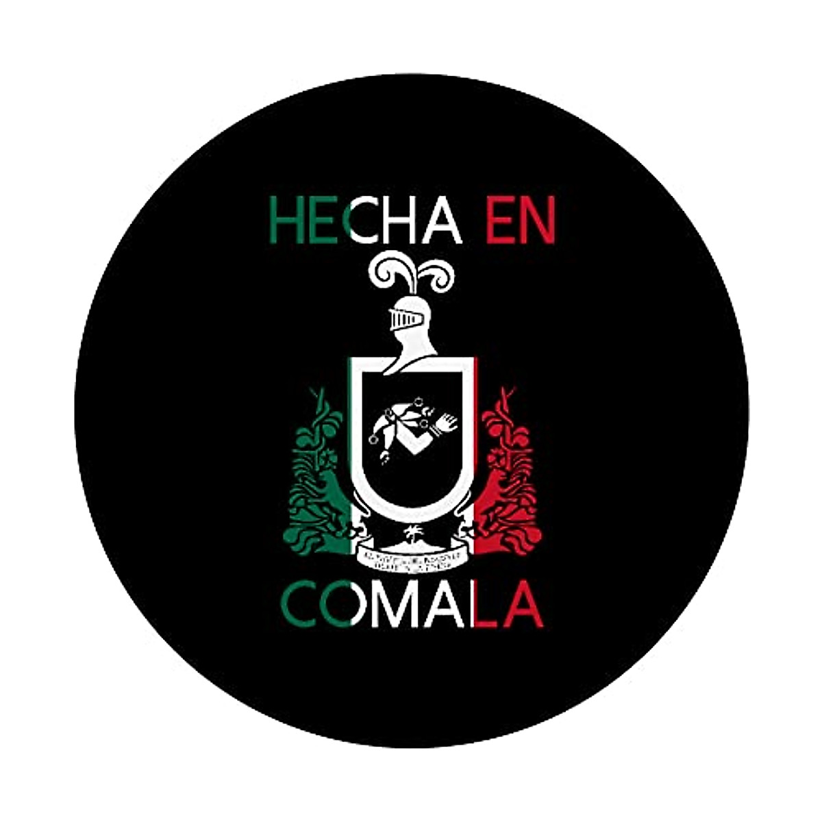 Comala Colima Estado De Mexico Escudo Eagle Aguila PopSockets Swappable PopGrip