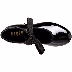 Bloch girls Bloch Girl's Annie Tyette Tap dance shoes, Black Patent, 11 Medium US