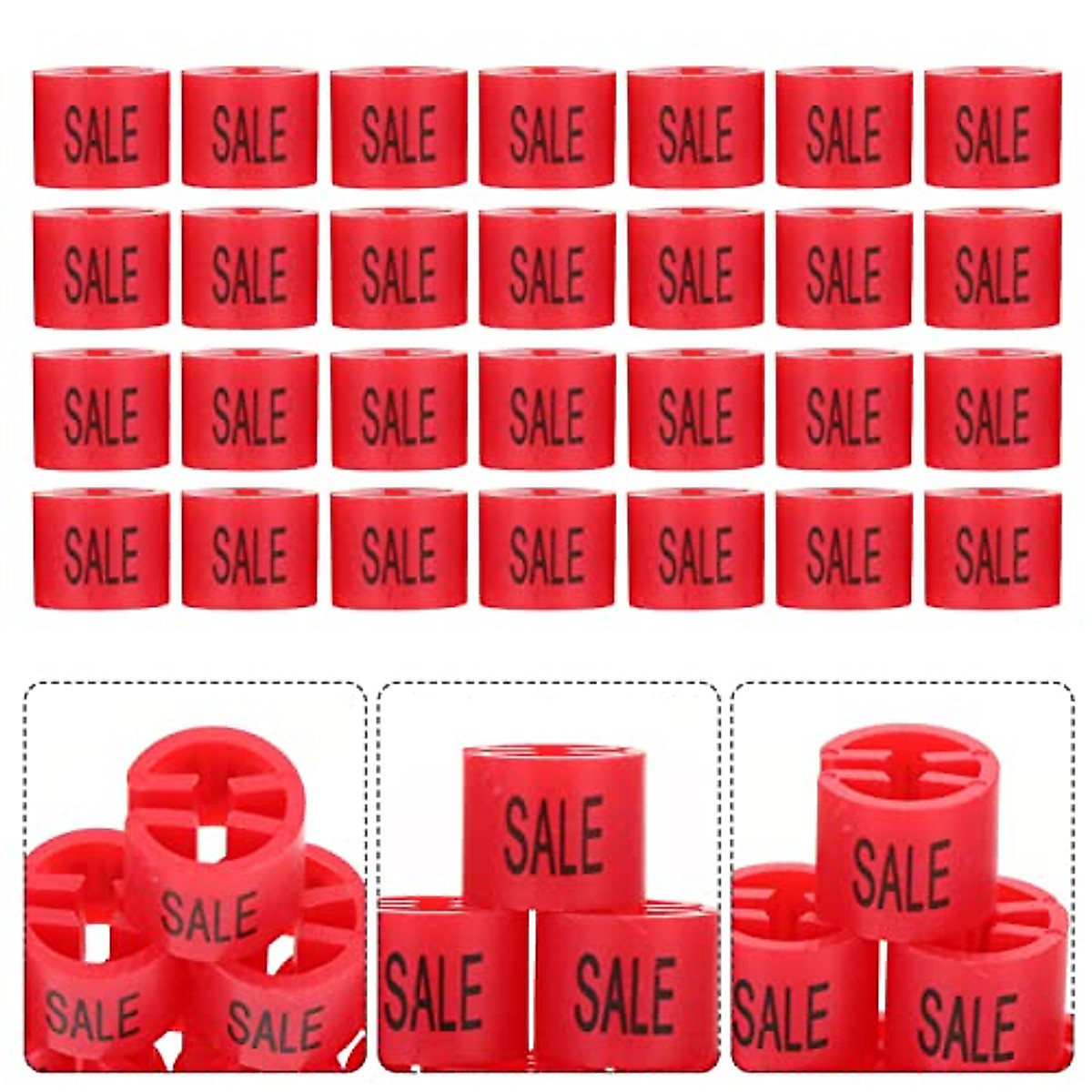 Baluue Clothes Hanger Sale Markers Tags: Garment Clothing Clothes Snap Labels Accessories 100Pcs