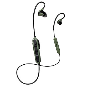 ISOtunes Sport ADVANCE BT Shooting Earbuds: Tactical Bluetooth Hearing Protection (OD Green)
