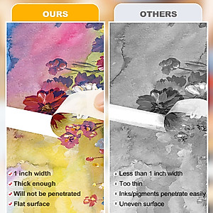 Masking Tape Bulk 1 Inch 20 Packs Drafting Painters Tapes White Beige, General purpose Masking Tapes for Painting, Labeling, Packing, Craft, Art, Home, Office, School, 1 Inch x 55 Yards x 20 Rolls