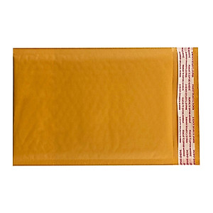Amazon Basics Kraft Bubble Mailer, 6" x 10" (Internal Size - 5.75" x 9"), 50-Pack