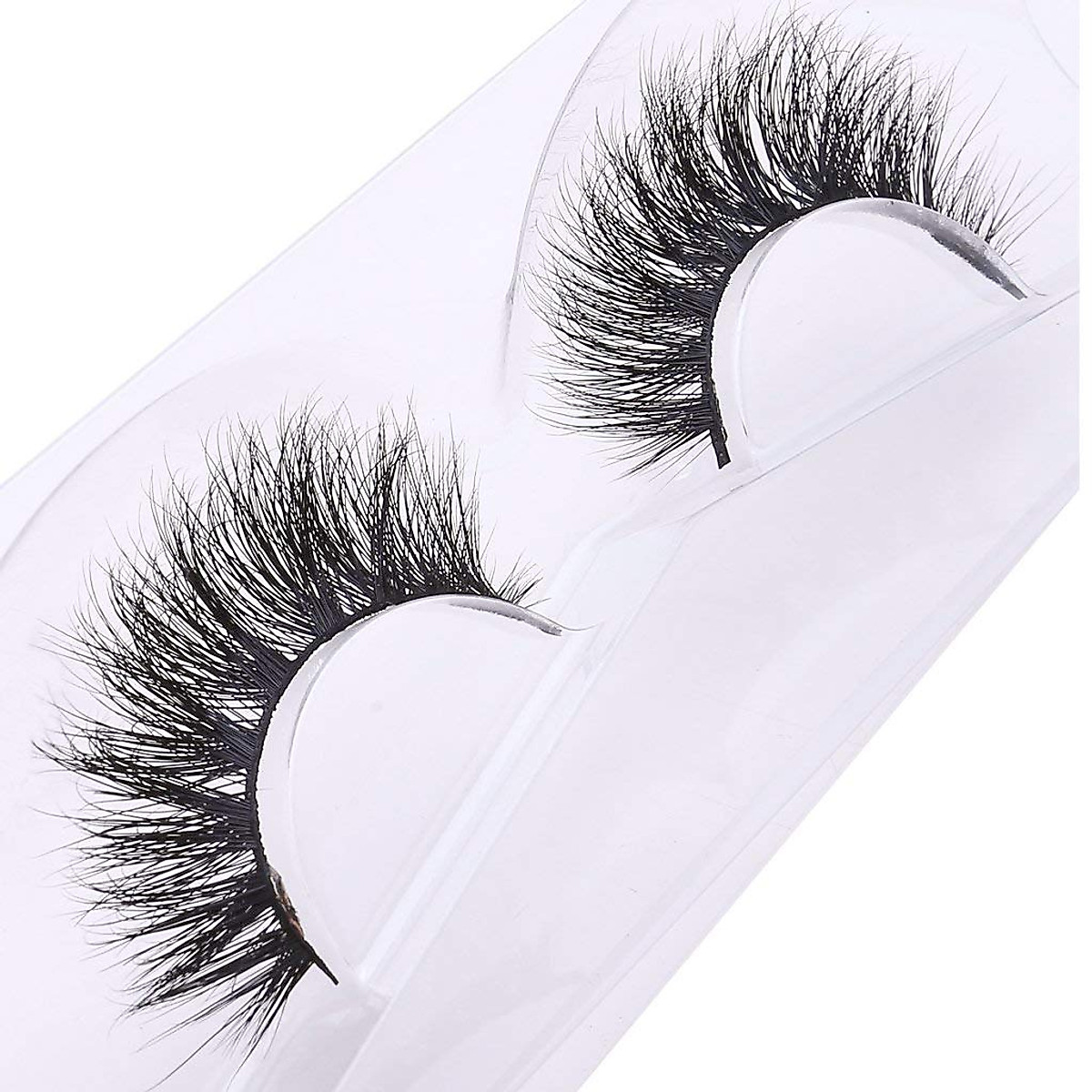 Arimika Fluffy Long Thick Dramatic Look 3D Mink False Eyelashes, Handmade Reusable Lashes for Makeup D008