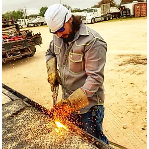 Western Welder Outfitting - Stick Welding Gloves | Heat-Resistant, Gloves (Medium)