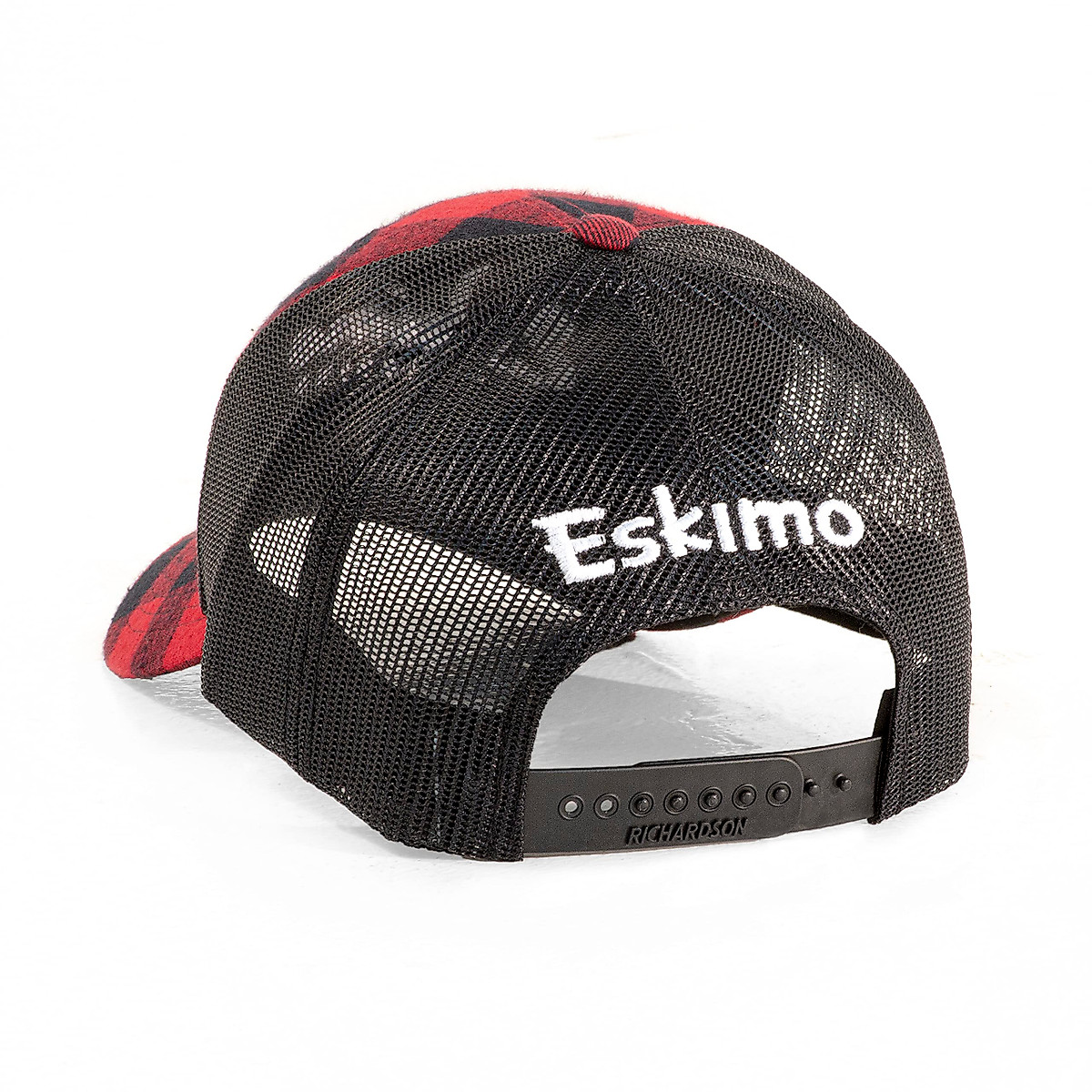 Eskimo Buffalo Plaid Trucker Cap, Buffalo Plaid, One Size