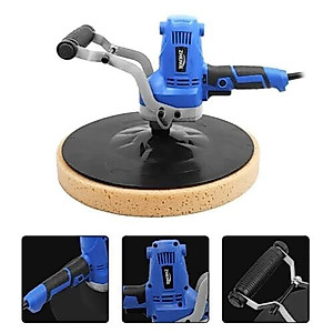 Plaster Wall Smoothing Polisher,Handheld Concrete Epoxy Electric Cement Mortar Trowel, 850W Plaster Wall Smoothing Polisher, Concrete Vibrator, Gypsum Mortar Cement Putty Trowel (US Stock)