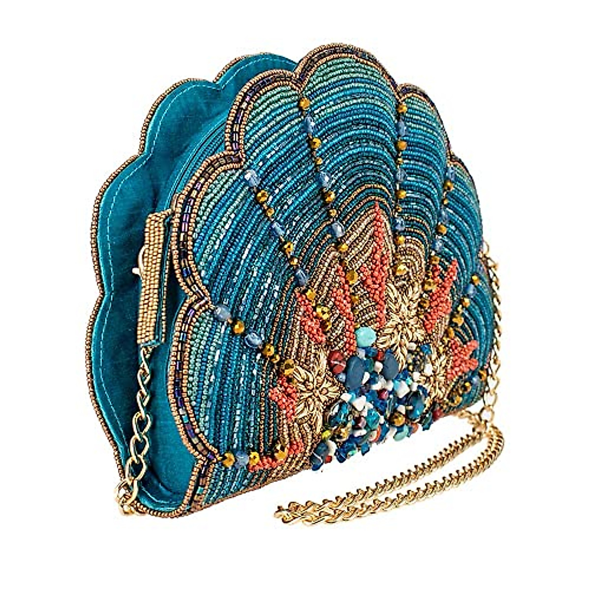 Mary Frances High Tide Crossody Handbag