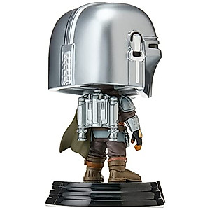 Funko Pop! Star Wars: The Book of Boba Fett - The Mandalorian with Pouch