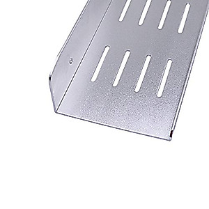 SinLoon 7.8 Inch Small Shelf in Flat Satin Aluminum Bathroom Shelf Wall Mount for Small Speaker Smartphone, Tablet, Toiletries Silver 2 Pack