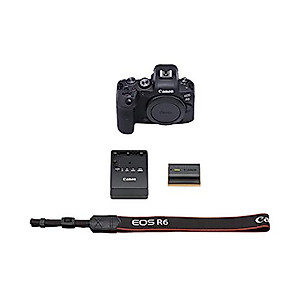 Canon EOS R6 Mirrorless Digital Camera (Body Only) (Renewed)