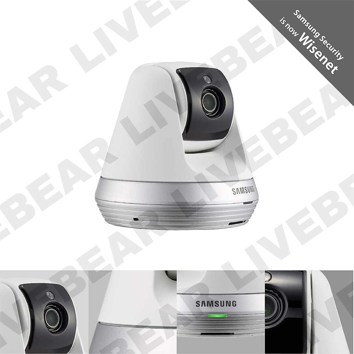 Samsung SNH-V6410PN SmartCam Pan/Tilt Full HD 1080p Wi-Fi IP Camera (White)