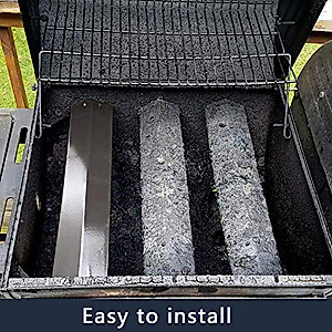 Hongso Char Griller Grill Replacement Parts, Burners, Hanger Brackets, Heat Plates Replacement for Char Griller 5050, 5650, 3001, 3008, 3030, 4000, 5252, 5072 Gas Grill