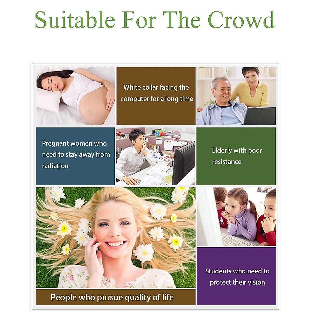 27" Anti Blue Light Anti Glare Monitor Screen Protector Design for Diagonal 27 Inch 16:9 Aspect Ratio Monitor Screen, Anti Fingerprint Reduces Digital Eye Strain Help You Sleep Better 597 x 336 mm