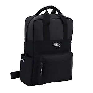 BIEN - Smart Backpack - Oslo backpack 19L-Vol. Laptop compartment water-resistant weight: 0.88 kg luggage strap security pocket water bottle compartment slim design (black)