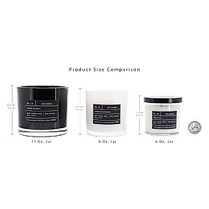 Lulu Candles | Tobacco, Spice & Vanilla | Luxury Scented Soy Jar Candle | Hand Poured in The USA | Highly Scented & Long Lasting (6 Oz.)