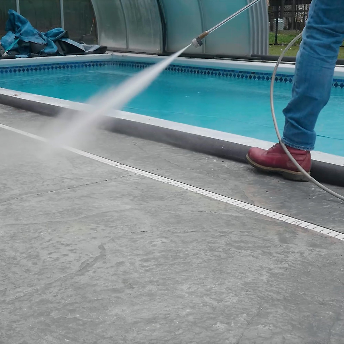 Quick Dam QD65-2 5' Barrier Water Flood Dam Bags, 2 Pack, Black