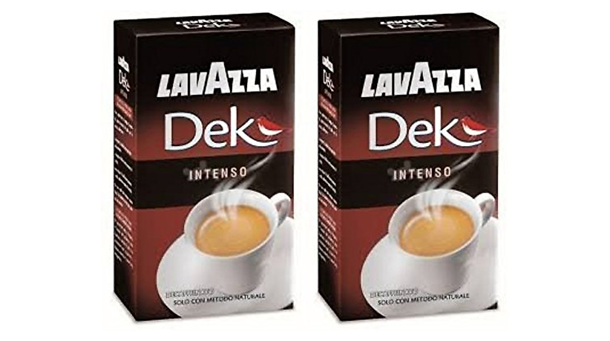 Buy Lavazza Dek Decaffeinated Ground Coffee - Intense Flavor