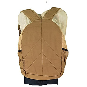 Hemp Backpack | Organic | THC Free | Eco Friendly | Free of Toxic Chemicals | Large | Natural | 3342 |ॐ