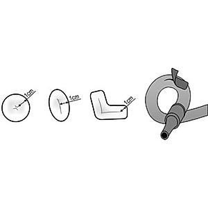 Technicqll Roll of Vulcanized Rubber for Repair Patches Black 8.4 Cm X 20 Cm X 0.5 Mm Thick