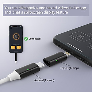 Ear Wax Removal AMTORIN 1080P,No WiFi Needed, Plug and Play,Earwax Remover Tool Compatible with iPhone 15,iPhone and Android Phone, Photo and Video Function, Ear Cleaner for iOS and Android (3.9mm)