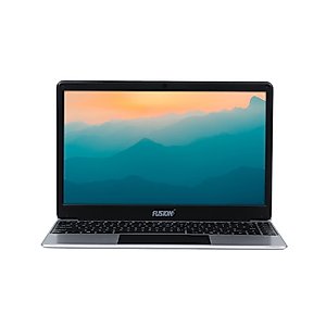 Fusion5 14.1" Full HD Windows 11 Laptop - 128GB Storage, 4GB RAM, T90B+ Pro Model Lapbook, Quad Core CPU, 5GHz WiFi (Dual-Band WiFi) 2X WiFi speeds, Supports M.2 SATA SSD