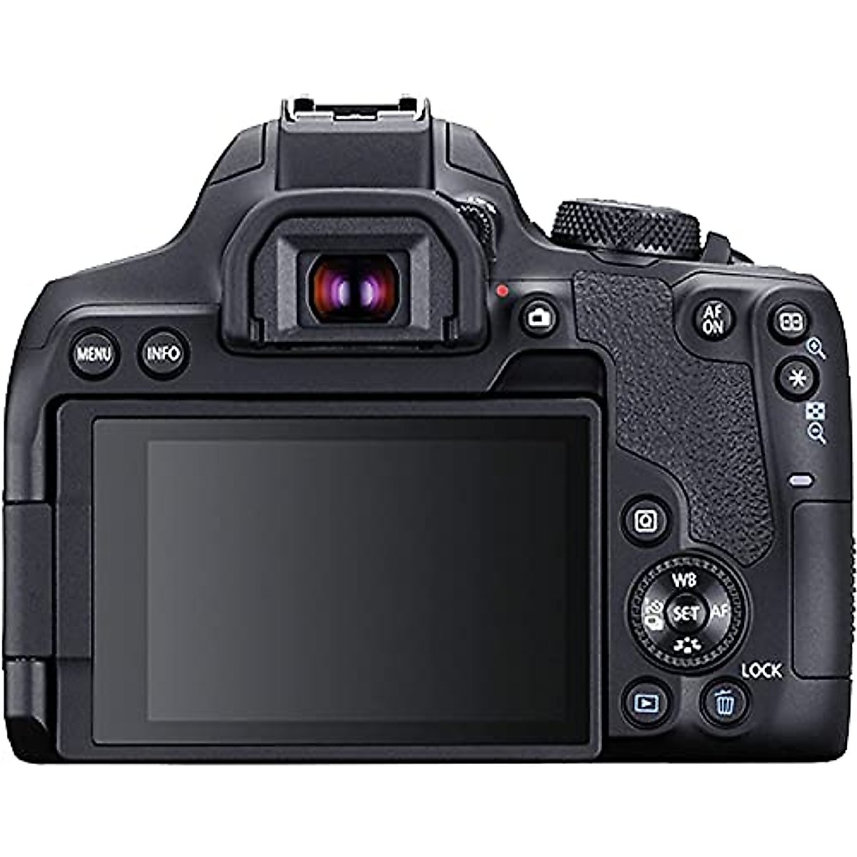 Camera EOS 850D (Rebel T8i) DSLR Camera w/with 18-55mm Lens Bundle with Wide Angle + Telephoto Lens + 128GB Memory + Case + Tripod + Filter Kit + Pro Kit