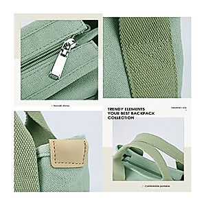 Large Capacity Multi-Pocket Handbag,Womens Lightweight Canvas Tote Purse with Zipper,for Work Daily Travel (Black)