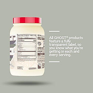 GHOST Vegan Protein Powder, Pancake Batter - 2lb, 20g of Protein - Plant-Based Pea & Organic Pumpkin Protein - ­Post Workout & Nutrition Shakes, Smoothies, & Baking - Soy & Gluten-Free