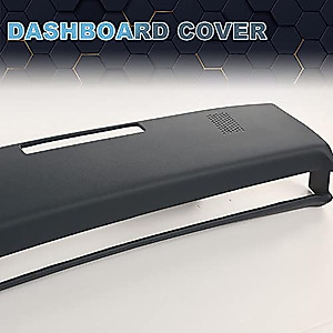 PIT66 Dash Cover Compatible with 1981-1991 GMC Chevy Trucks Dashboard Cover Dark Blue