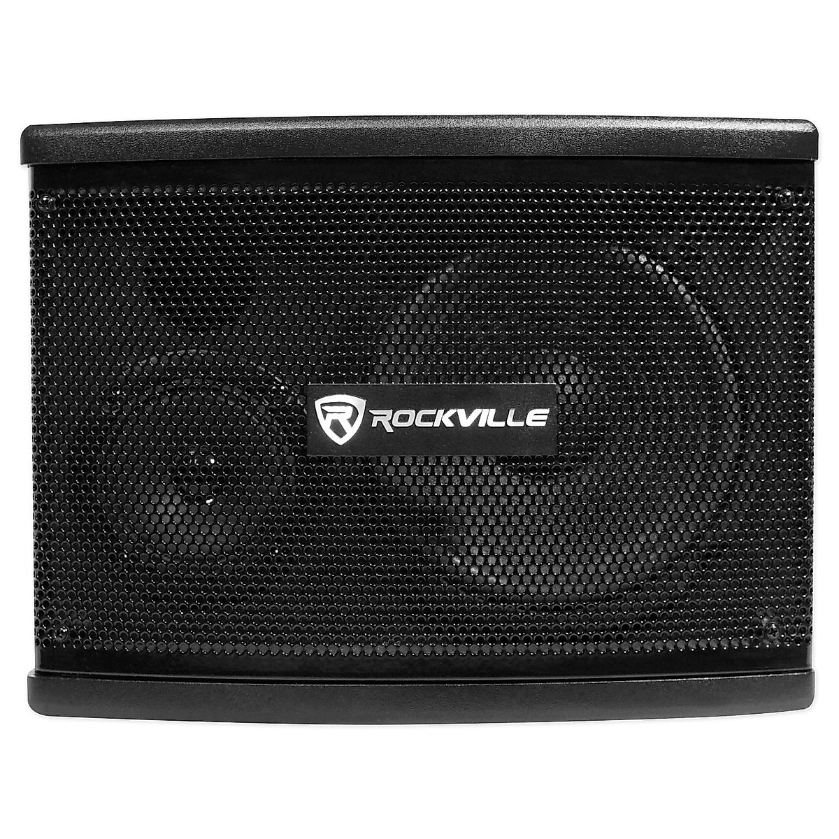 Rockville Pair KPS65 2-Way 400 Watt Karaoke Speakers+Wall Brackets/MDF, Black, 6.5"