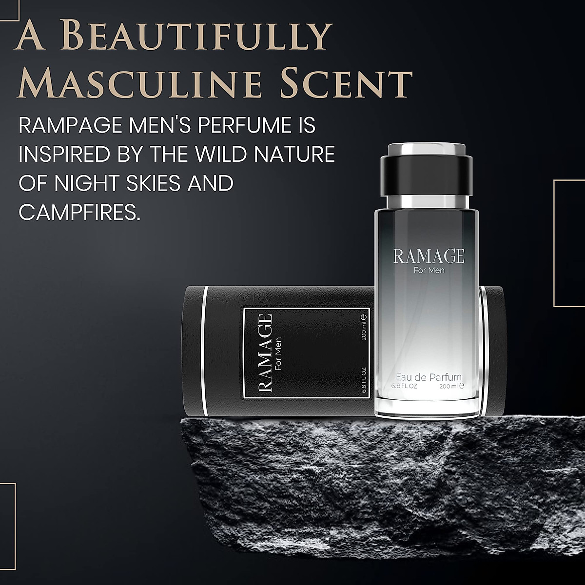 Regal Fragrances Mens Cologne - INSPIRED by SAUV'. E. Cologne For Men - Citrus, Woody, Amber, Aromatic, Vanilla, Fresh Spicy, Warm Spicy, Powdery, Balsamic, Sweet - (6.8 fl oz / 200 ML)