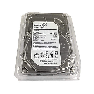Seagate SATA 6Gb/s 3.5-Inch 4TB Desktop HDD (ST4000DM000) (Renewed)