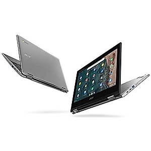 Acer Chromebook Spin 311 CP311-2H-C3KA Convertible Laptop, Intel Celeron N4000, 11.6" HD Touchscreen, 4GB LPDDR4, 64GB eMMC, Gigabit WiFi, Bluetooth 5.0