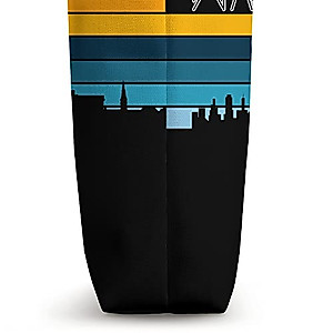 Washington D.C. Skyline - Vintage Retro Sunset Cityscape Tote Bag