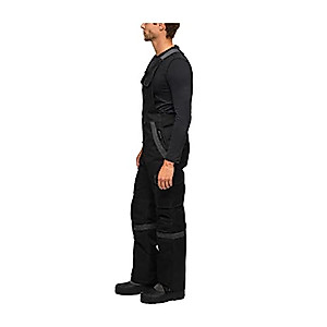 Arctix Men's Tundra Ballistic Bib Overalls With Added Visibility, Black, Large/32" Inseam