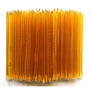 Fluid Movement Native Honey Sticks For Tea, Honey Packets Single Serve Stir Sticks, Natural Flavor, Honey Straws (Honey Sticks Bulk, 50 count)