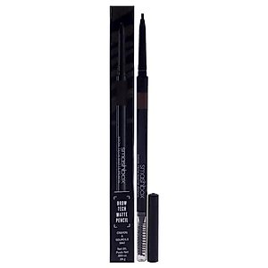 Brow Tech Matte Dual-Ended Eye Brow Pencil, Longwearing Formula, Brunette