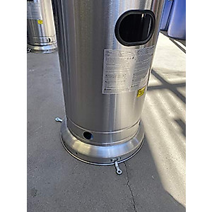 Hampton Bay 48000 Btu Stainless Steel Patio Heater