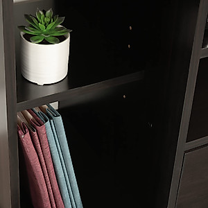 Sauder Beginnings Panel TV Stand, For TV's up to 42", Cinnamon Cherry finish