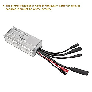 VGEBY Bicycle Speed Controller Kit, Electric Bike Motor Controller 22A Speed Controller 36V 48V with S900 Panel 1 to 2 Cable for 500W Motor