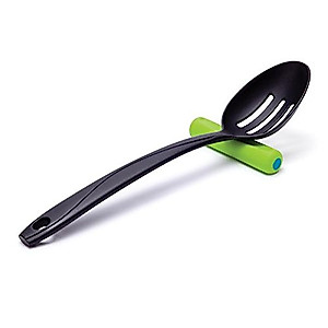 Fusionbrands ToolProp the Modern Minimalistic Utensil Rest, Green/Blue