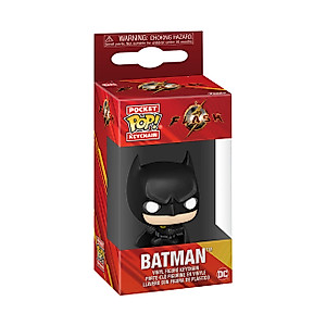Funko POP! Keychain: DC - The Flash - Batman - DC Comics Novelty Keyring - Collectable Mini Figure - Stocking Filler - Gift Idea - Official Merchandise - Comic Books Fans - Backpack Decor