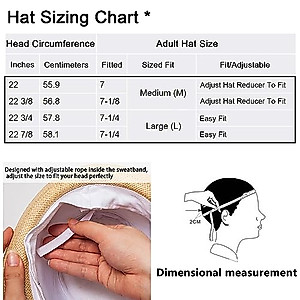 Straw Fedora Hats for Men - Beige Hat for Men Summer Casual Fedora Hat with Band (One Size: 7 1/4, fits Head Circumference 22" - 22 7/8")