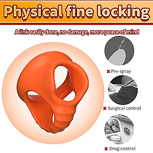 Silicone O-Ring- Cock Rings for Men Sex Games Rubber Cock Ring Penis Rings Sex Toys for Couples Soft Silicone Couples Penis Rings for Men Sunglasses HNSJS-15