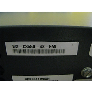 Cisco WS-C3550-48-EMI Catalyst 3550-48 EMI 48 Port 10/100 Switch