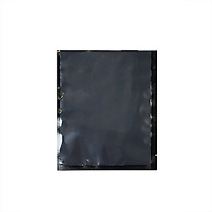 UltraSource Vacuum Pouches, 4 mil, 8" x 10", Black/Clear (Pack of 1000)