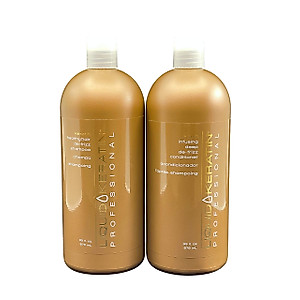 Liquid Keratin De Frizz Shampoo & De Frizz Conditioner Set 33 OZ Each