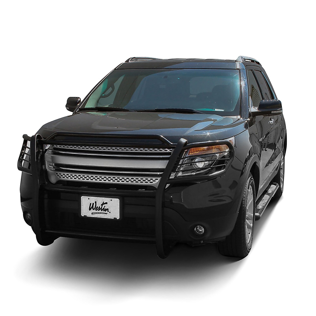 Westin 22-5025 75" Black Oval Tube Step